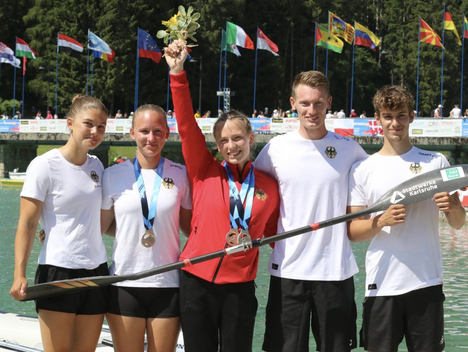 Gesine Ragwitz überrascht mit zwei U23 WM-Einermedaillen – Rheinbrüder